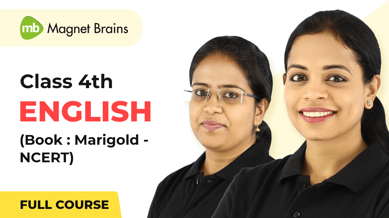 Class 4th English Marigold Book (NCERT) - Full Video Course - Magnet Brains