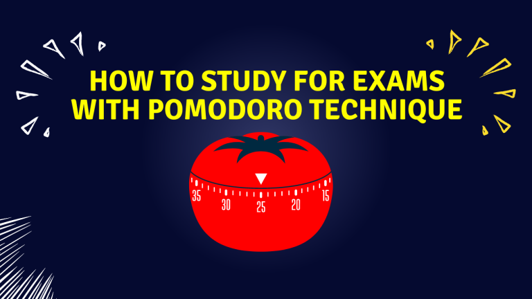 How to Study for Exams with The Pomodoro Technique