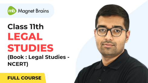 Class 11th Legal Studies Book Ncert Full Video Course Magnet Brains